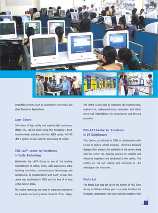 PSG Tech College Profile | PDF