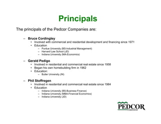 Pedcor Presentation | PDF