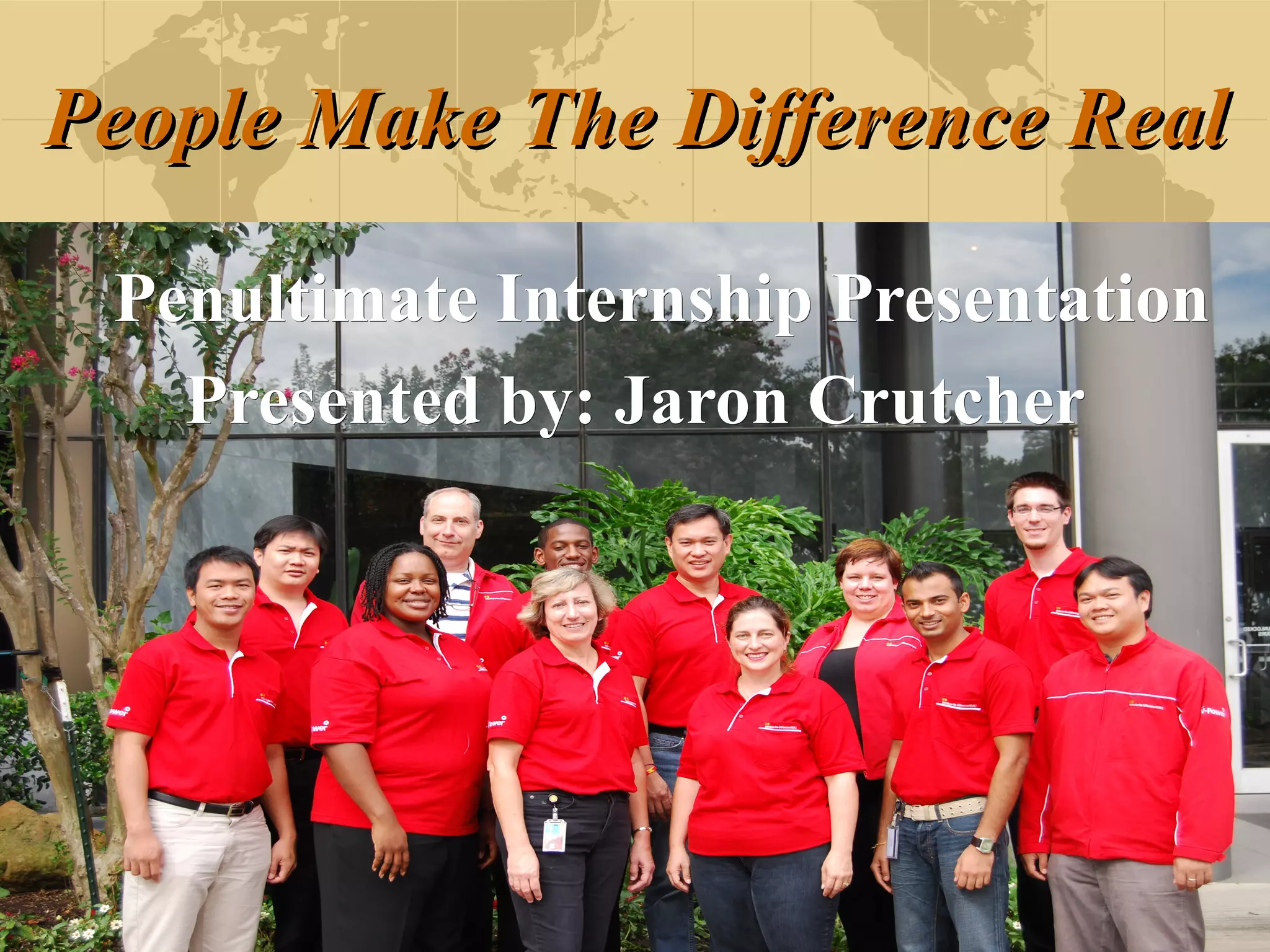 People Make The Difference Real | PPT
