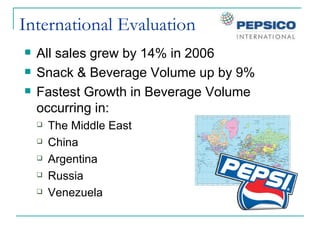 Pepsi Co Powerpoint | PPT