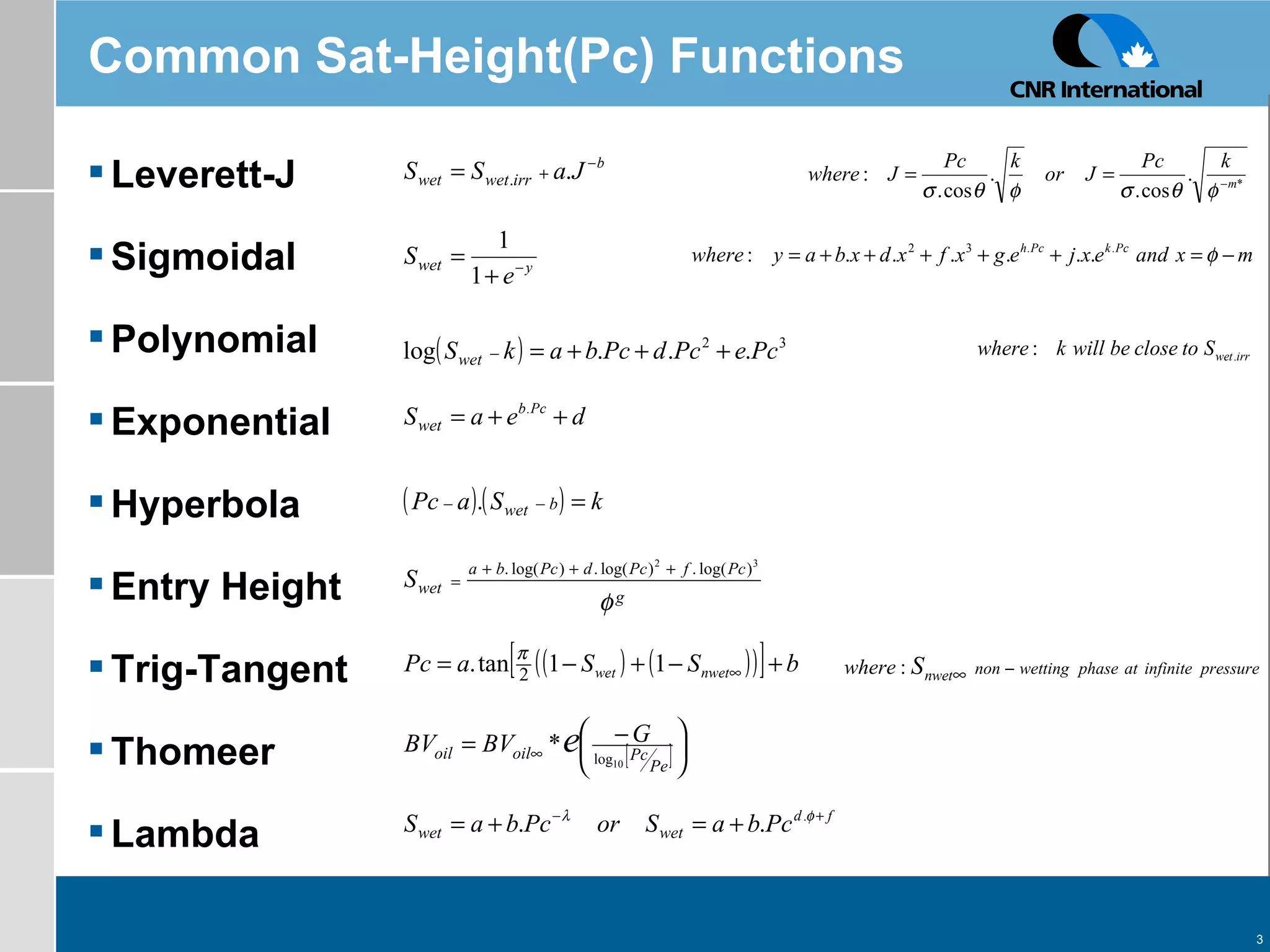 Permeability From Cap Curve To Flowrate | PPS | Geology | Science