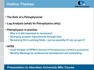 Petrophysics More Important Than Ever | PPS