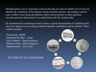 Pipeline Depth Of Cover Surveys | PPT