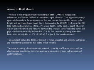 Pipeline Depth Of Cover Surveys | PPT