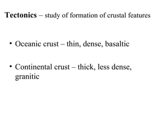 Plate Tectonics 10.3 08 09 | PPT