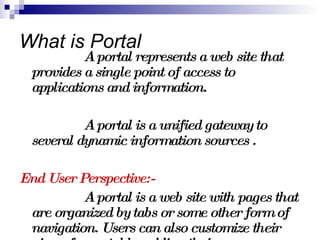 Portal Presention | PPT