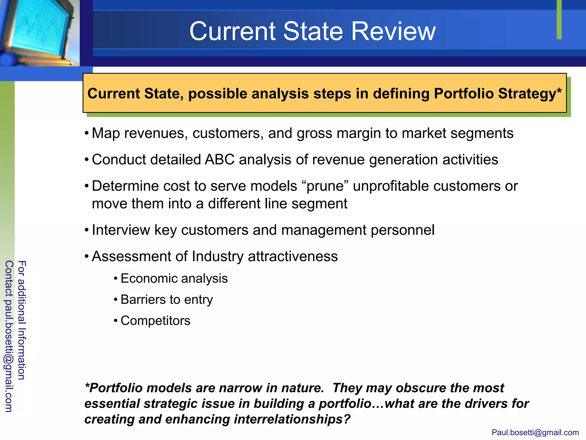 Portfolio Discussion | PDF