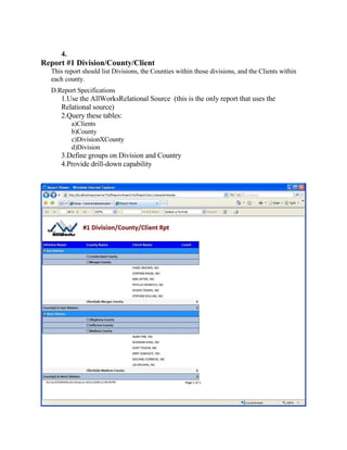 SSRS BI Project | DOC