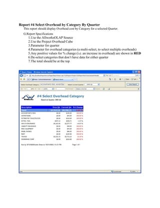 SSRS BI Project | DOC