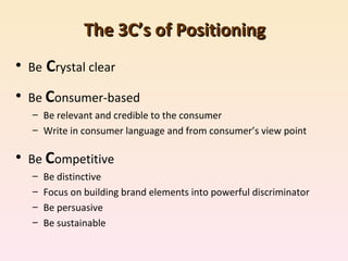 Positioning | PPT