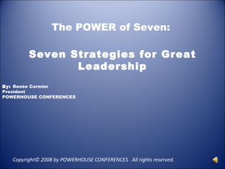 Power Of Seven | PPT