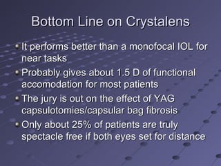 Pre And Postoperative Care Of The Modern Cataract Patient | PPT