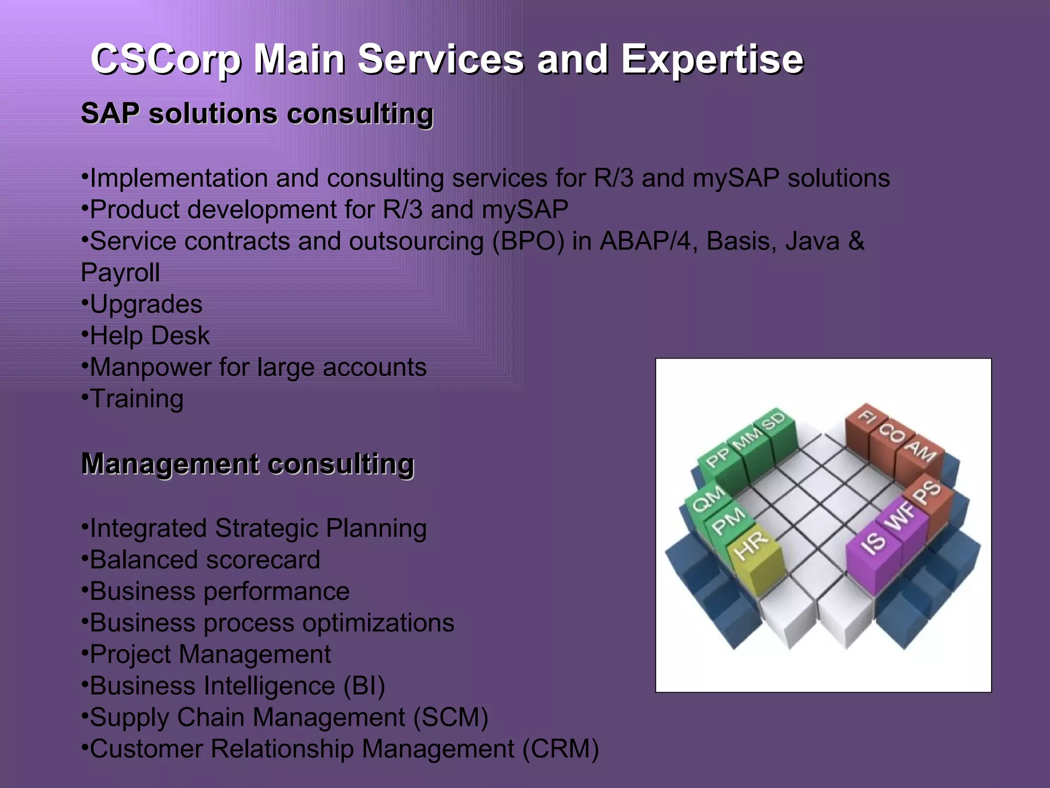 Corporate Systems Consulting-Florida | PPT