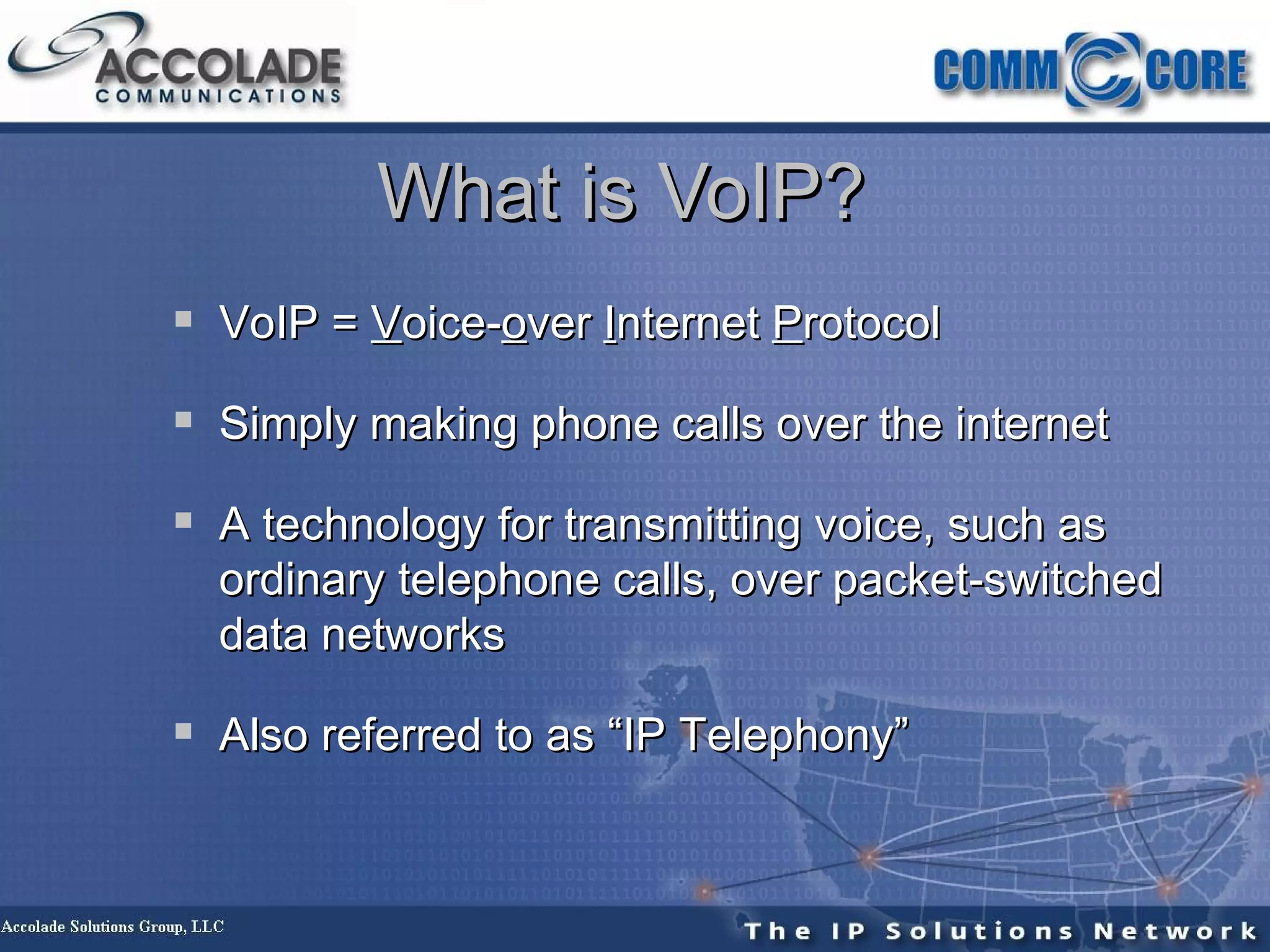 VoIP Overview | PPT