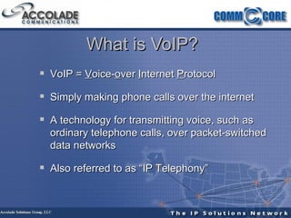 VoIP Overview | PPT