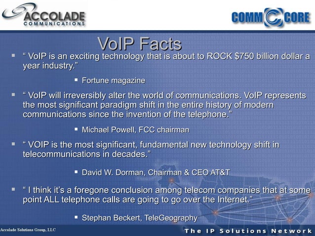 VoIP Overview | PPT