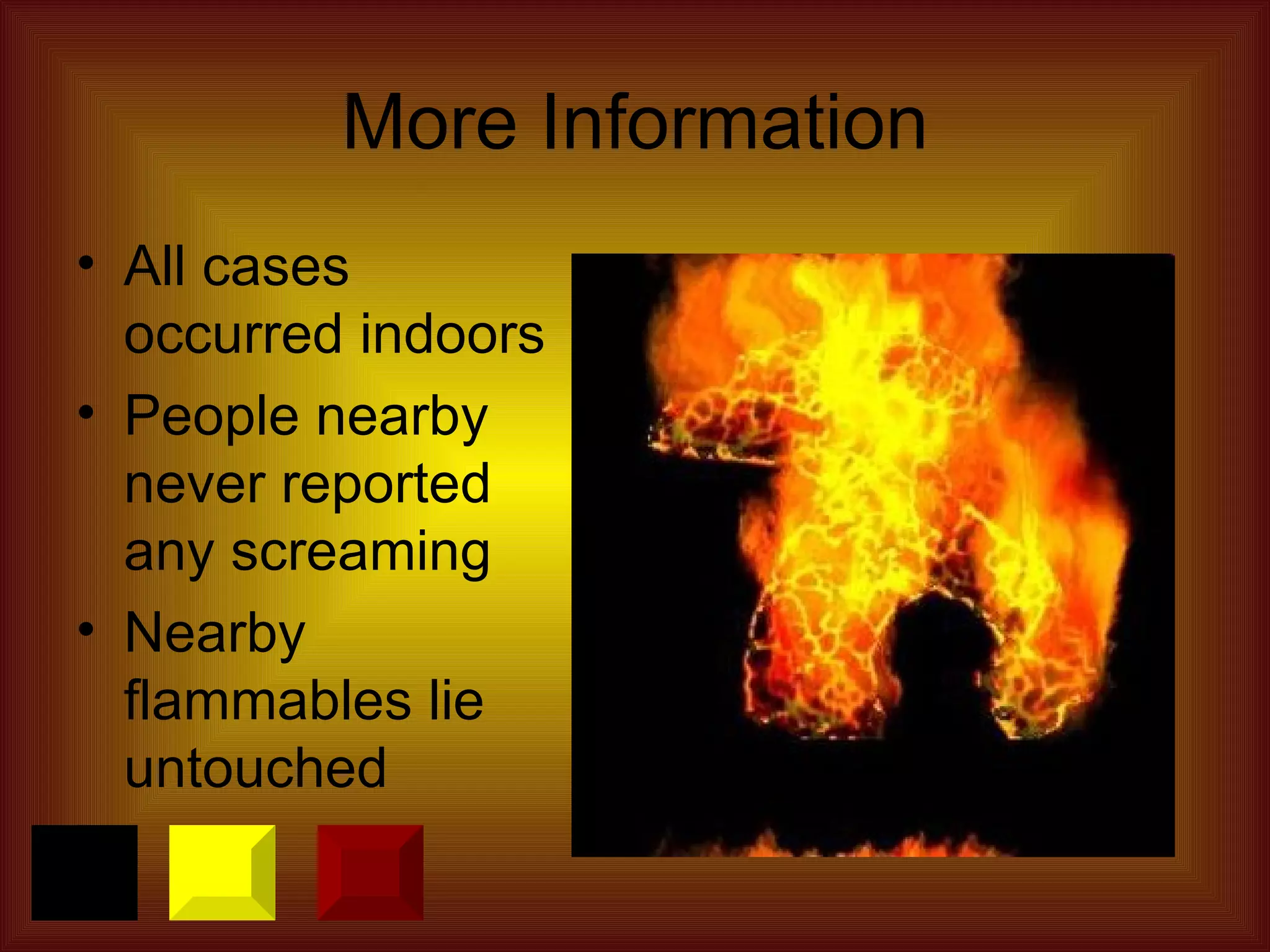 Spontaneous Human Combustion | PPT