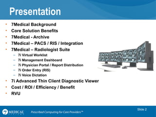 7i PACS Presentation | PPT