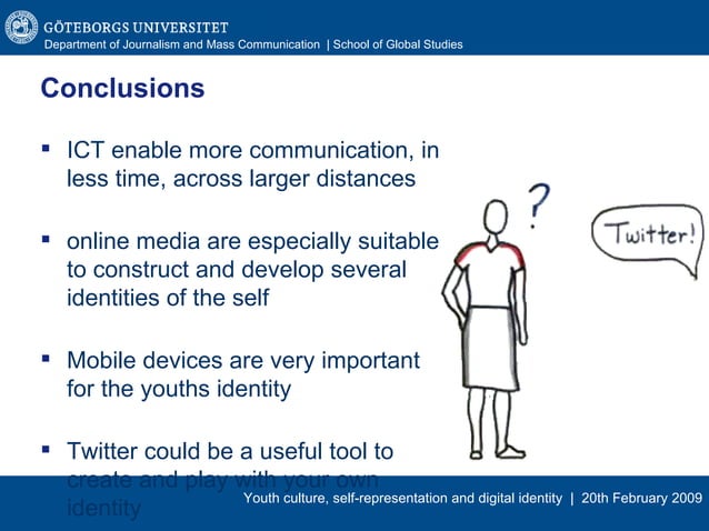 Youth Culture, Self-Representation and Digital Identity | PPT | Social ...