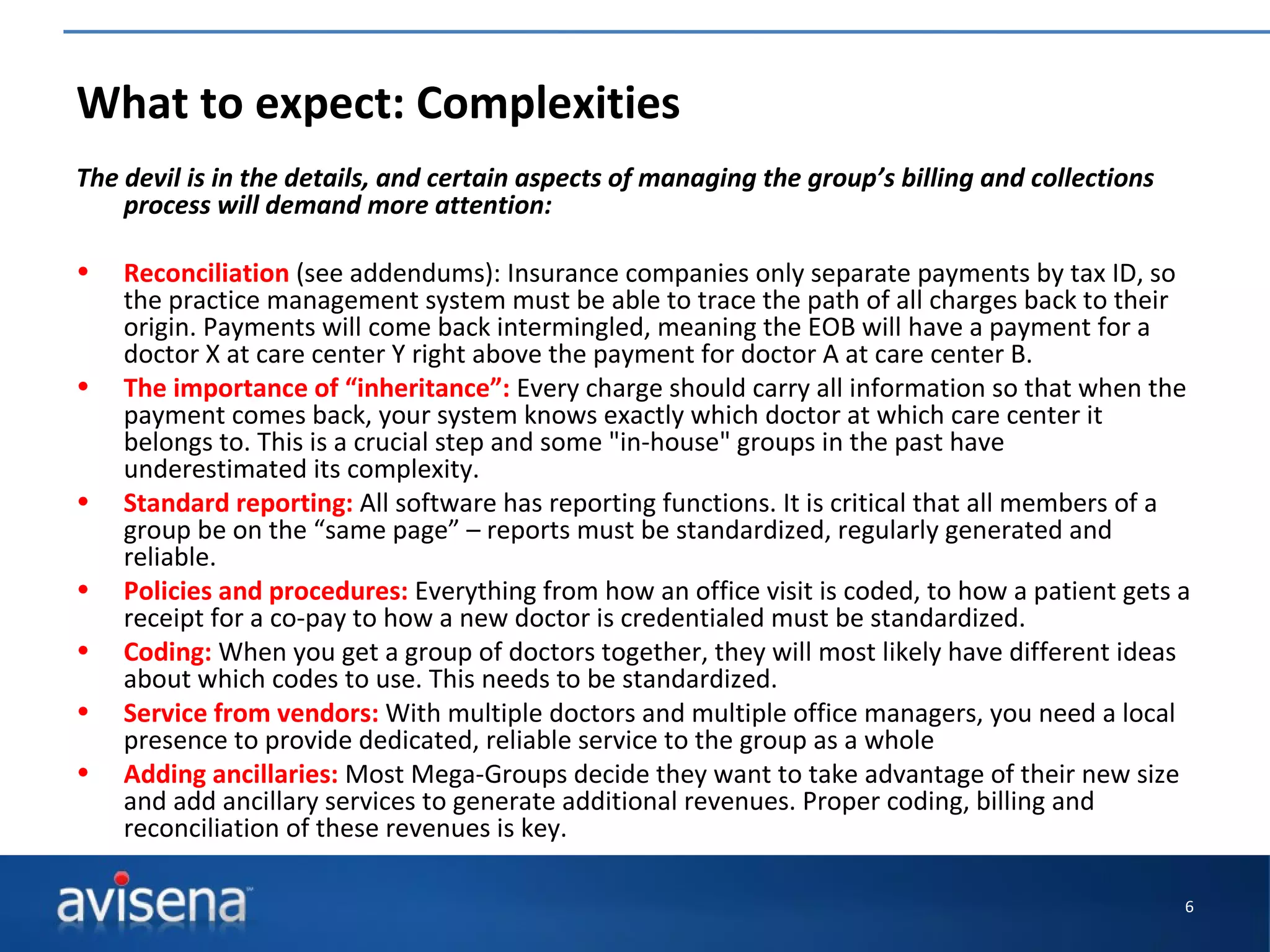 Mega Group Billing And Collections | PPT