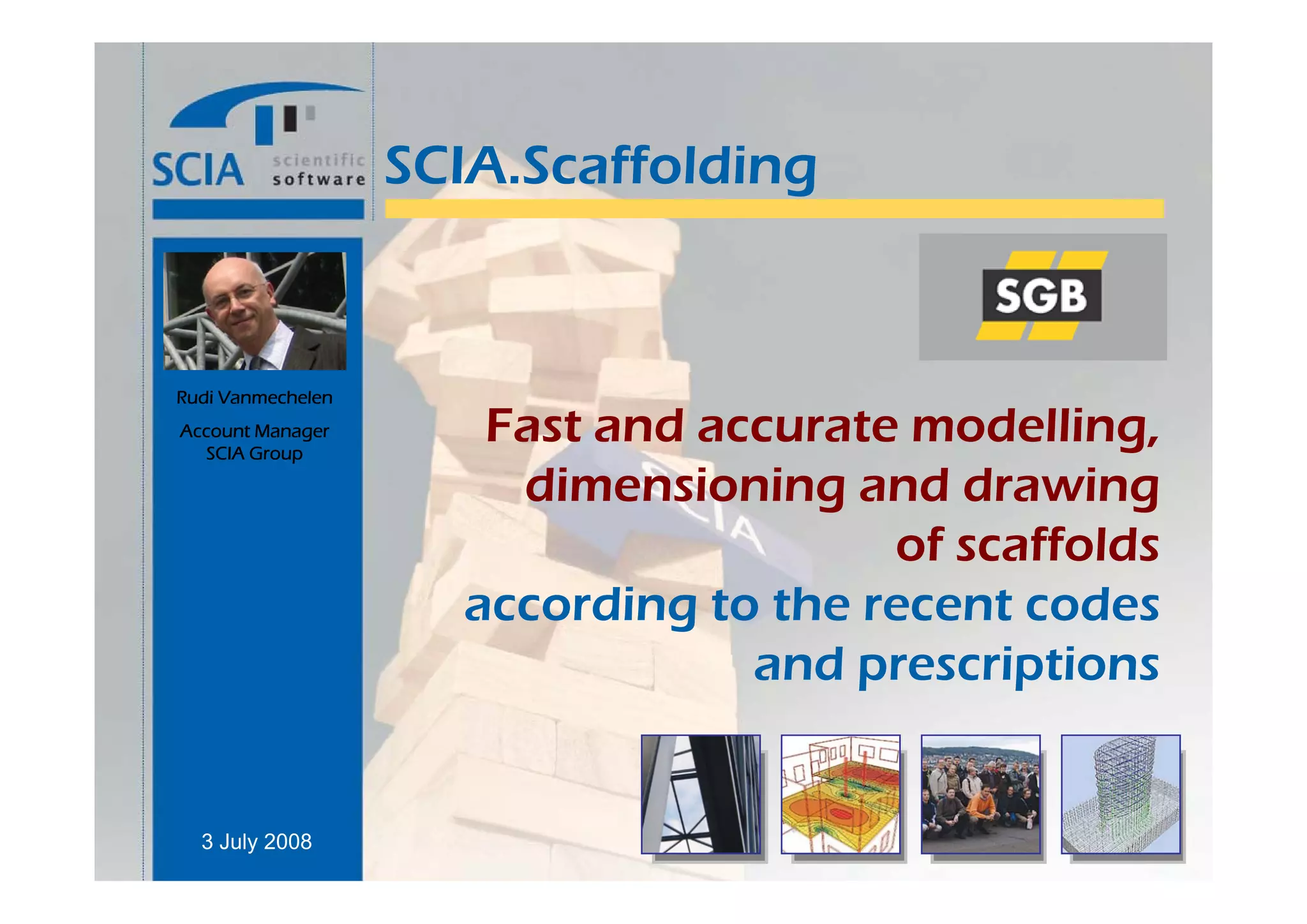Presentation Scia.Scaffolding | PDF