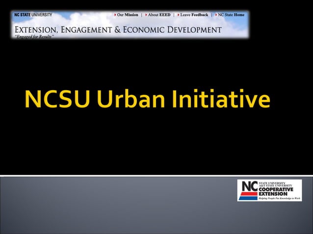 NCSU Partnership Potential | PPT