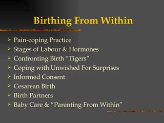 Birthing From Within | PPT
