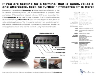 Prime Trex Ip Terminal | PDF | Computer Peripherals | Computing