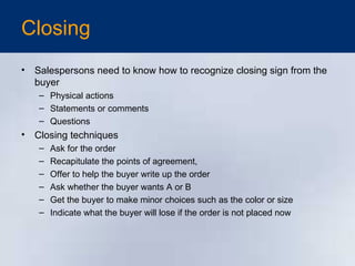 Principle of Personal Selling | PPS