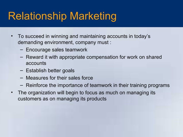 Principle Of Personal Selling principle-of-personal-selling