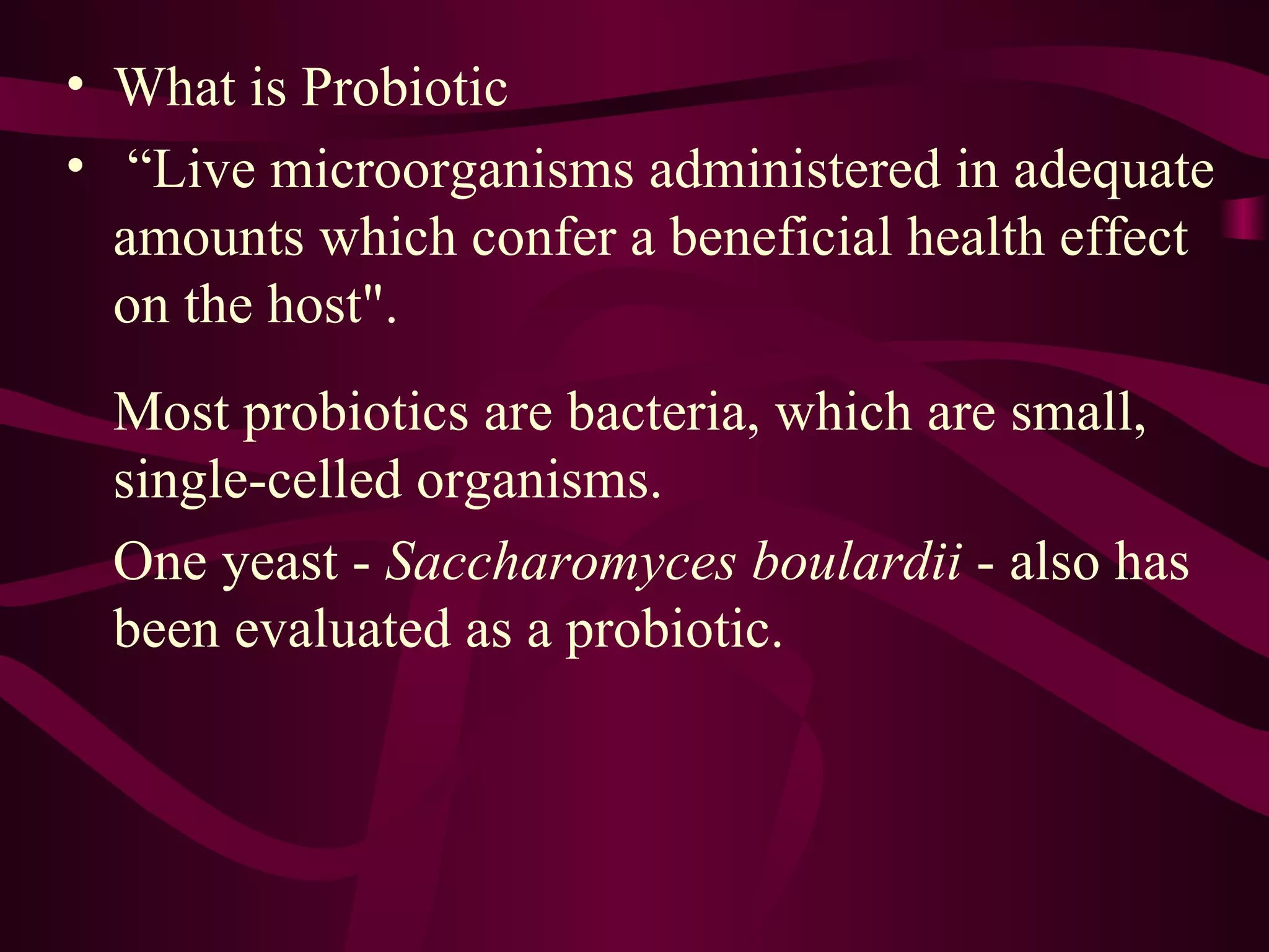 Probiotics | PPT
