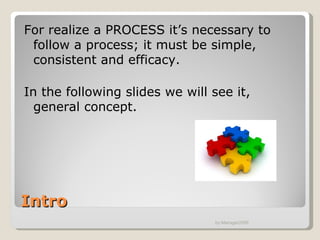 How to create process | PPT