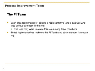 Process Improvement Cycle | PPT