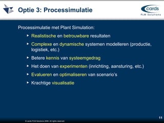 Processimulatie & Optimalisatie Door Inzet Van Plant Simulation Ma ...