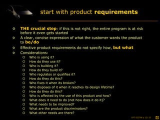 Breakthrough Product Development | PPT