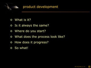 Breakthrough Product Development | PDF