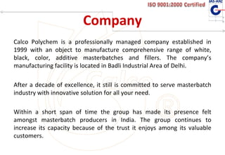 Calco Polychem - Profile | PPT