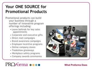 Proforma One Source Infinite Resources | PPT