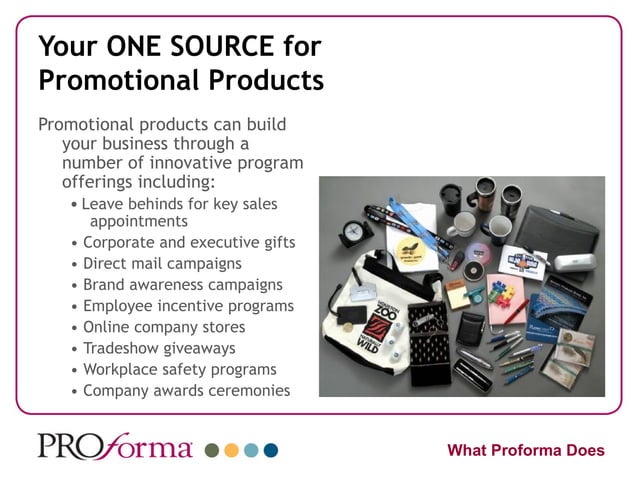 Proforma One Source Infinite Resources | PPT