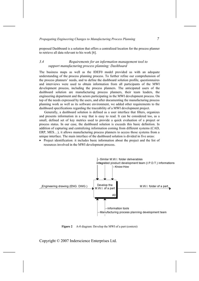 Propagating Engineering Changes To Manufacturing Process Planning Does Plm Meet The Need | DOC
