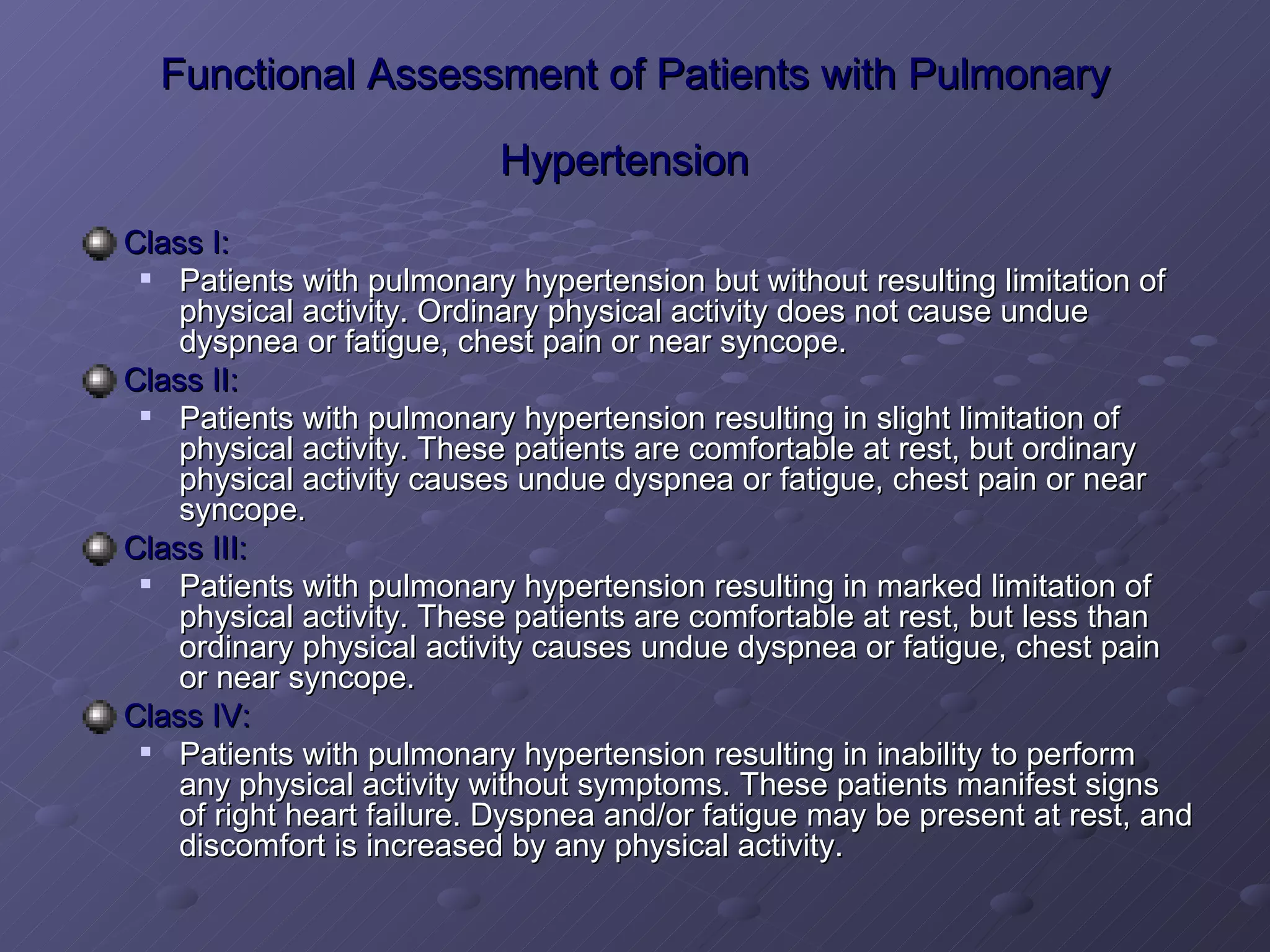 Pulmonary Hypertension 1 | PPT