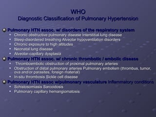 Pulmonary Hypertension 1 | PPT