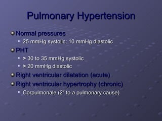 Pulmonary Hypertension 1 | PPT