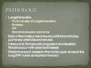 Pulmonary Langerhans Cell Histiocytosis (Plch), Eosinophilic Granuloma ...