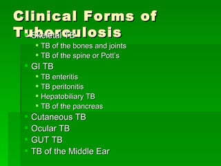 Pulmonary Tuberculosis | PPT