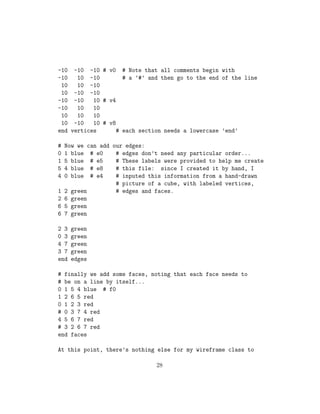 A Simple 3D Graphics Engine Written in Python and Allegro | PDF