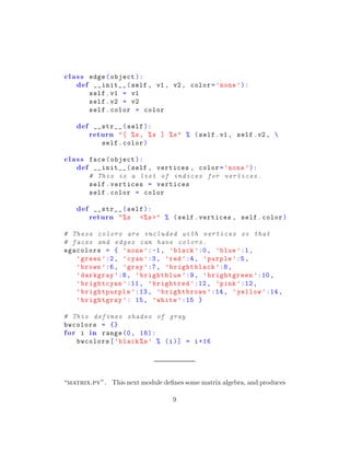 A Simple 3D Graphics Engine Written in Python and Allegro | PDF