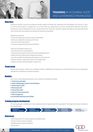 Qualified Audit Partners Governance, Audit It, Audit Training | PDF ...
