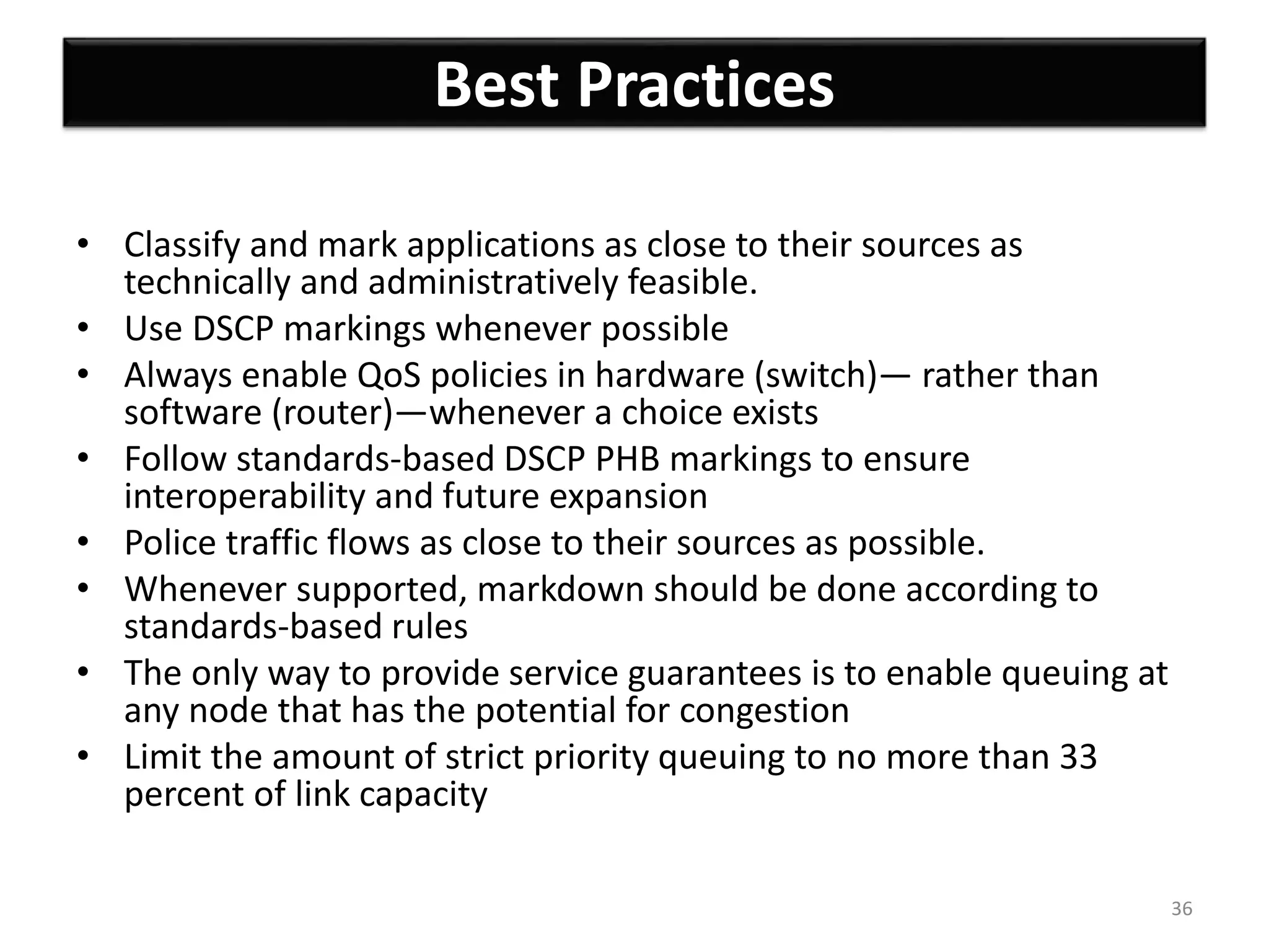 QoS In The Enterprise | PPTX