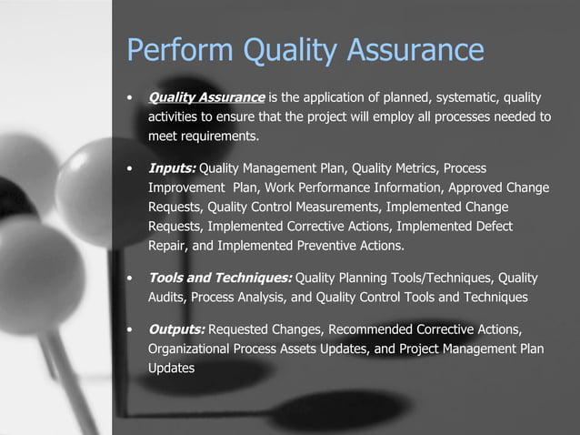 Quality Management Presentation | PPT | Business | Business and Finance